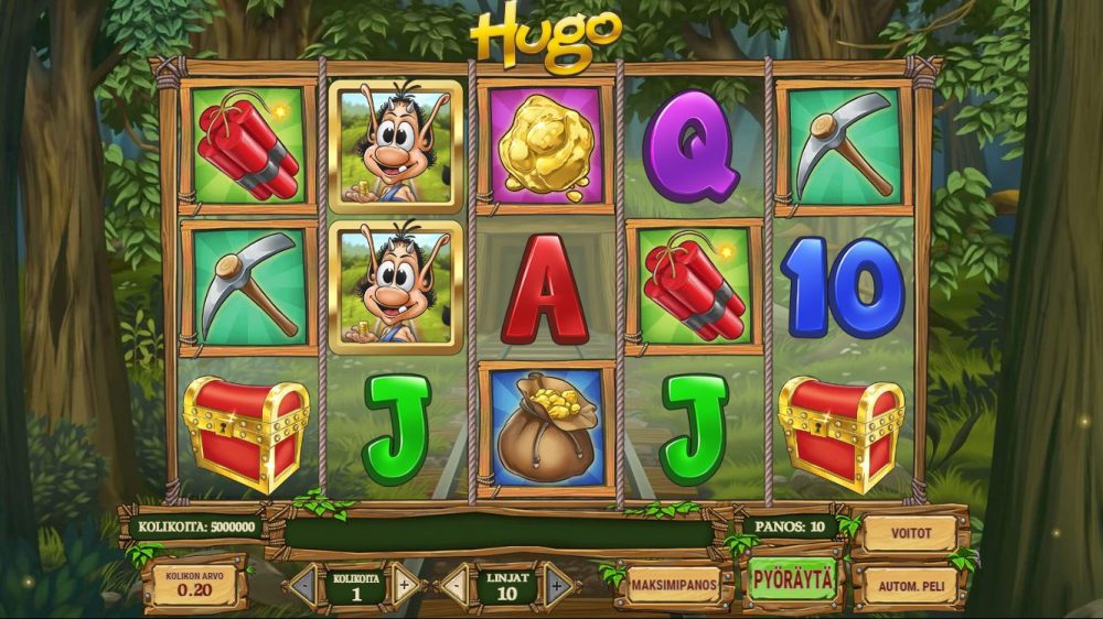 Hugo peikko peli 90-luvun klassikko löytyy nettikasinoilta!